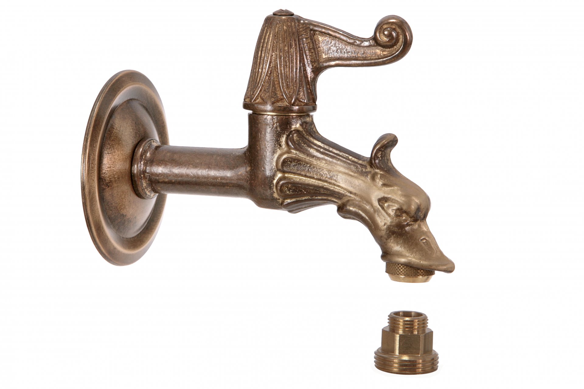 Water tap duck throat tap with 1/2" supply