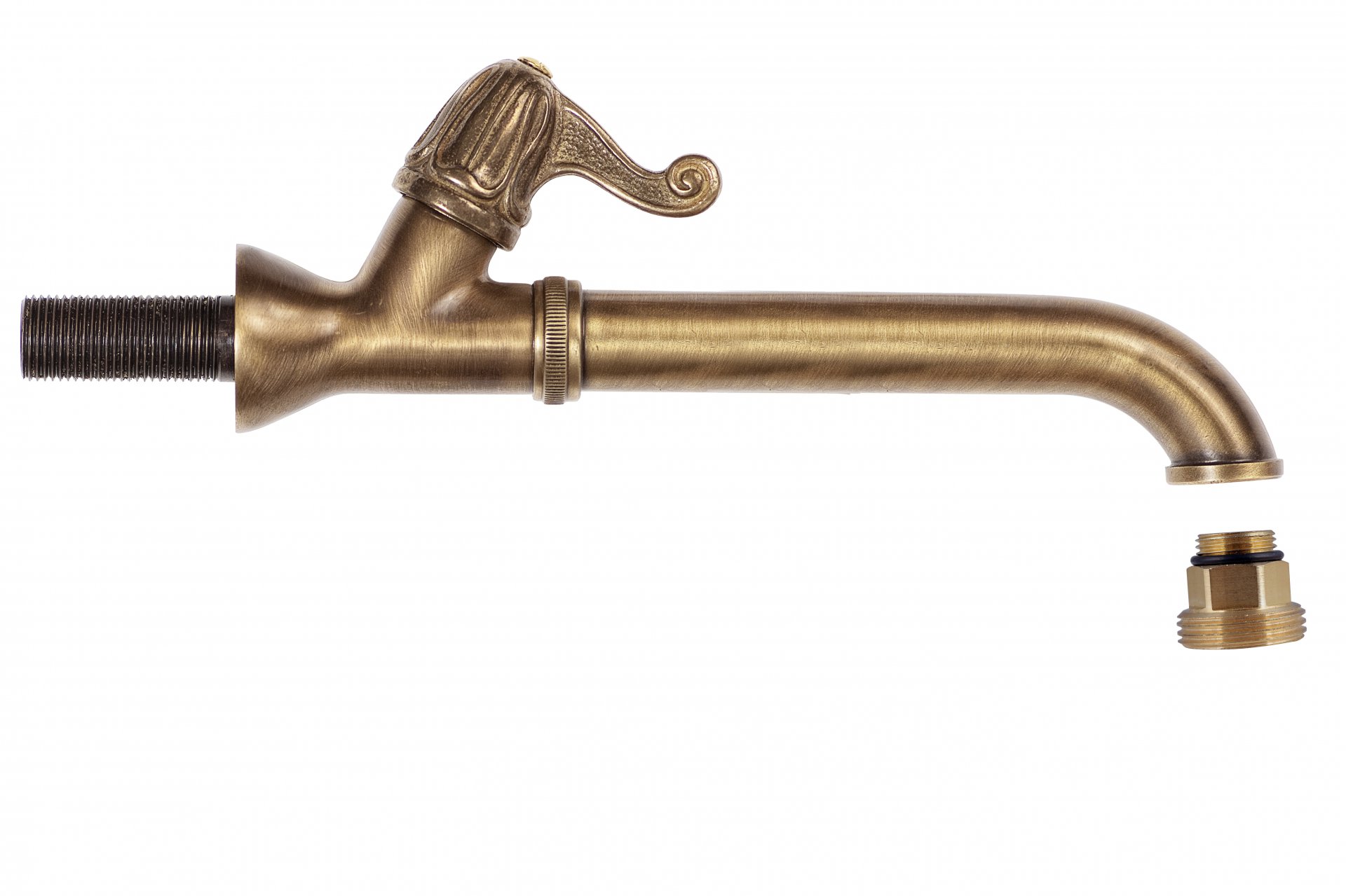 Long tap with rosette